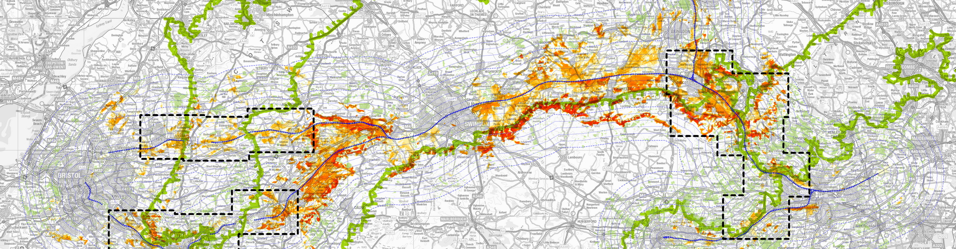 ZTV | Zones of Theoretical Visibility | Landscape Architecture | 2B